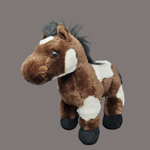 GANZ | Toys | Ganz Webkinz Pinto Horse Pony Plush Stuffed Animal 9 ...
